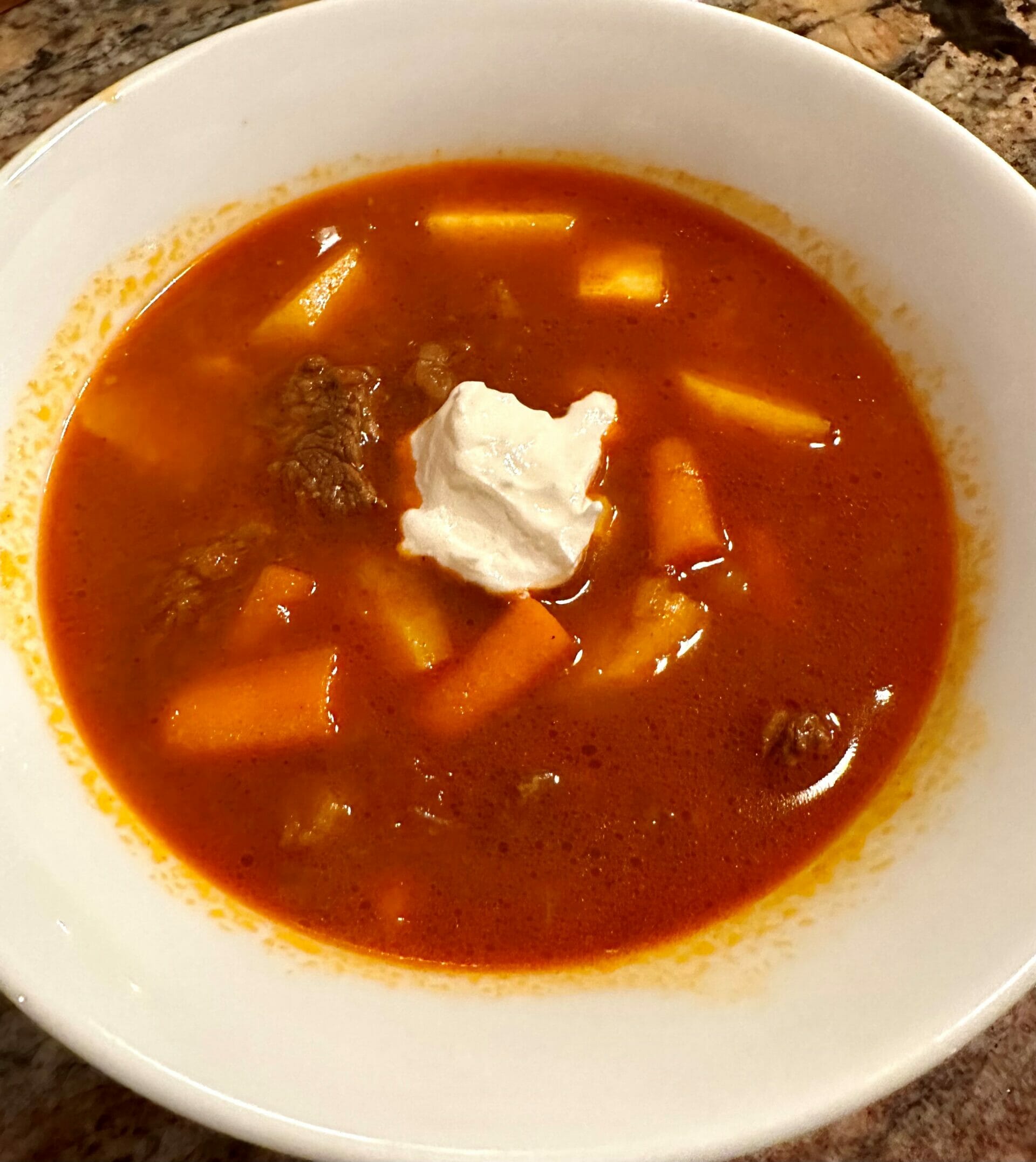 Traditional Hungarian Goulash (Gulyás) - Wanderers Compass